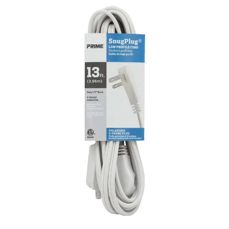 Prime Snug Plug - Power strip - AC 125 V - 1625 Watt - output ...