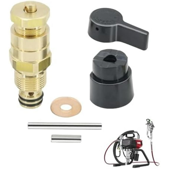 Prime Spray Valve Kit (700-258) - Compatible with Titan 440 540 640 740 ...