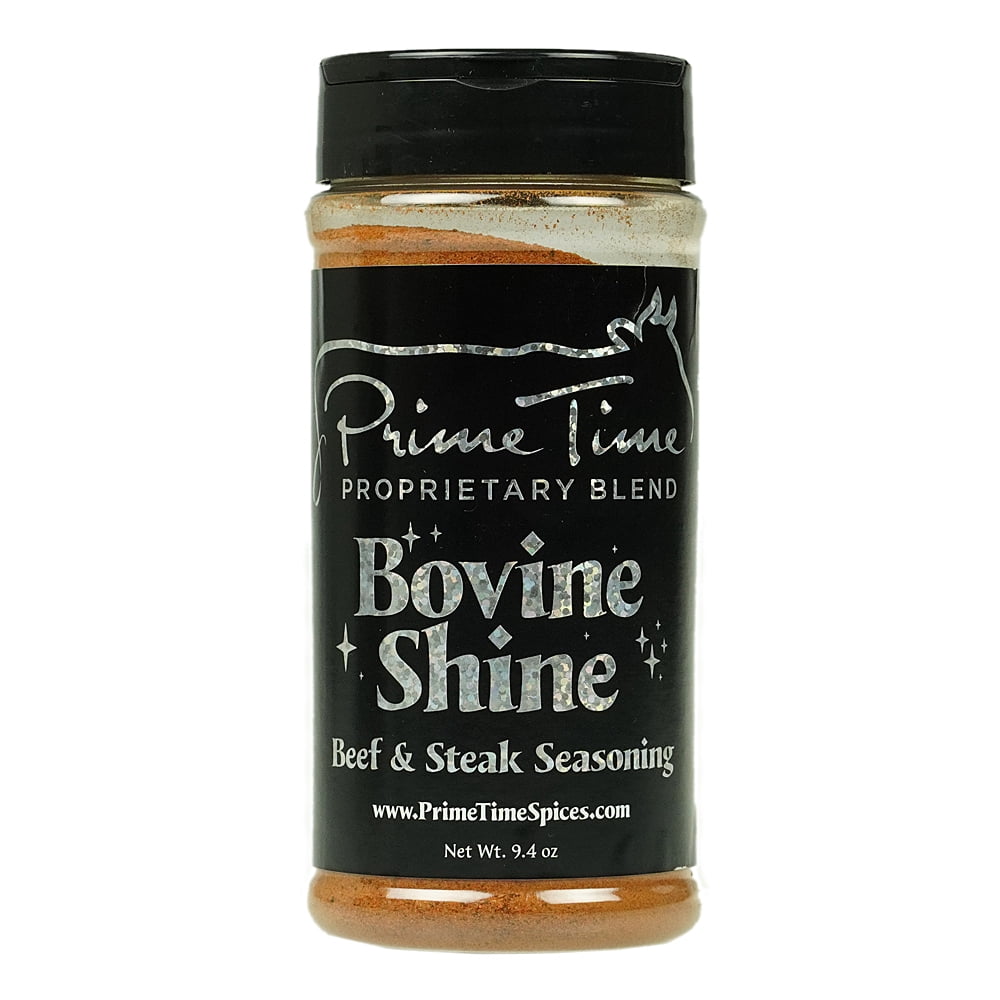 Prime Time Spices' Bovine Shine 9.4 oz 0 Calorie Award Winning Beef ...