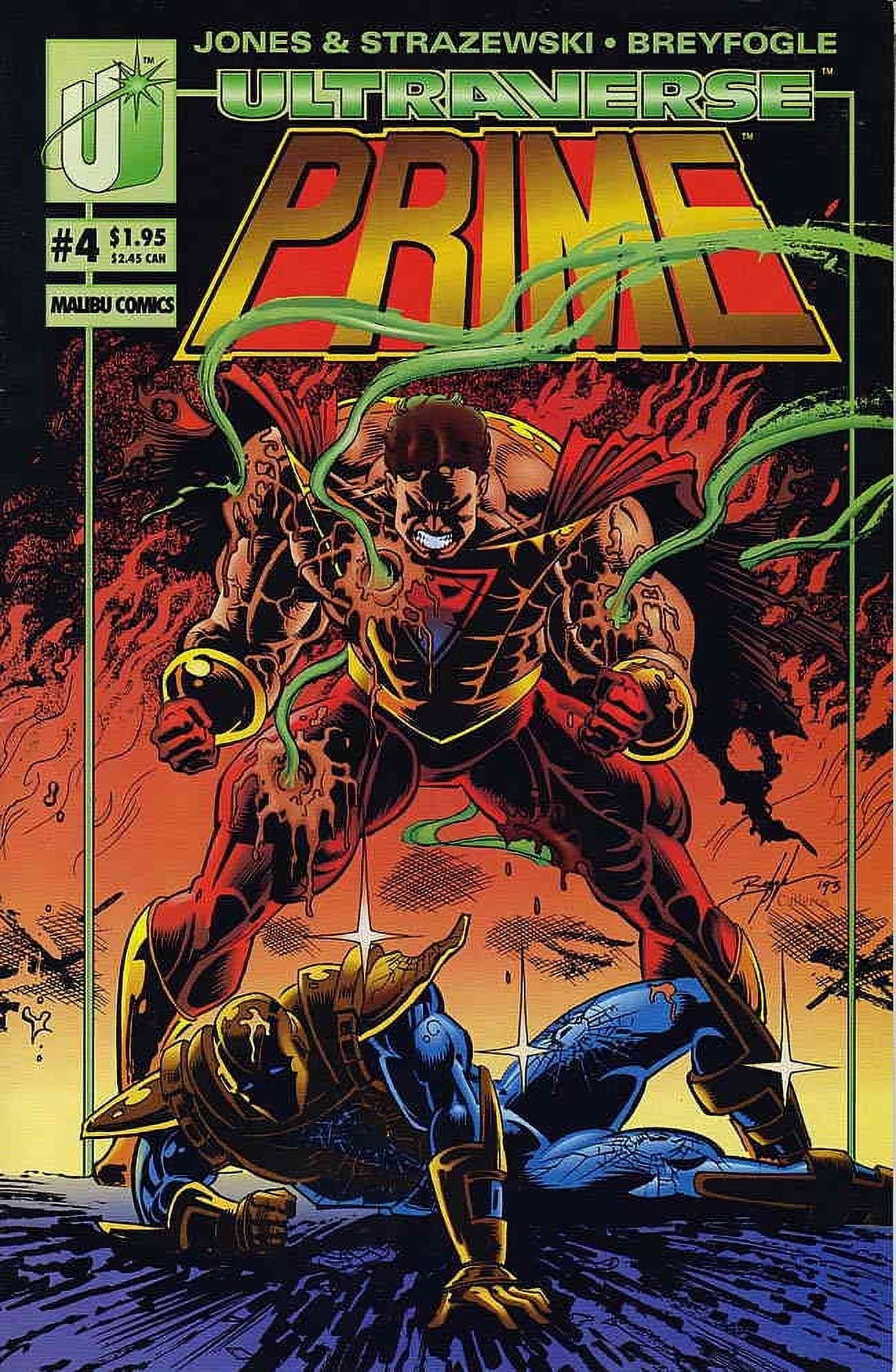 Prime (Vol. 1) #4 VF ; Malibu Comic Book - Walmart.com