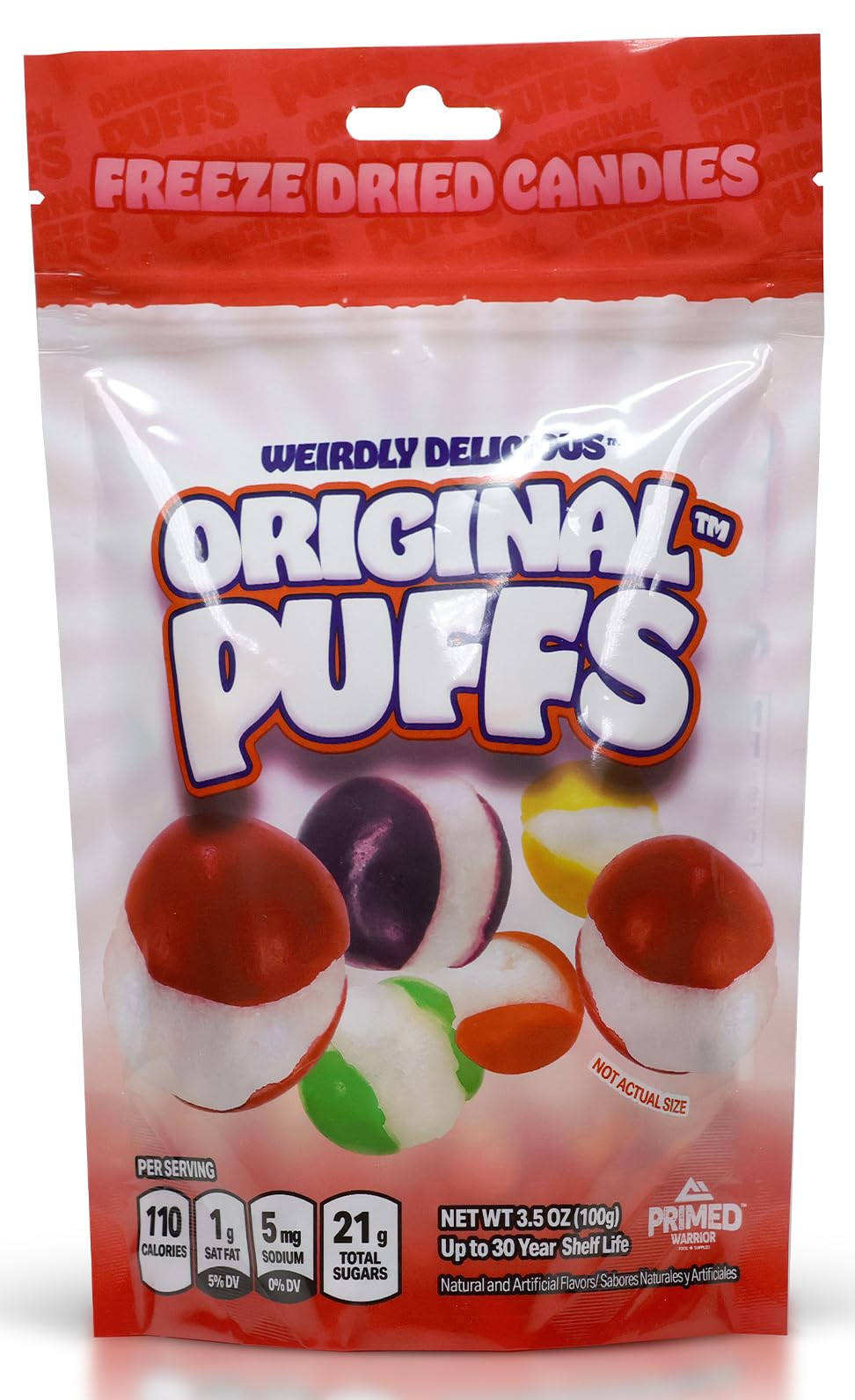 Prime Warrior Original Flavored YYF14 Freeze-Dried Candy - Crispy ...