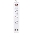Prime 4 Outlet Surge W/Usb PB505104 - Walmart.com