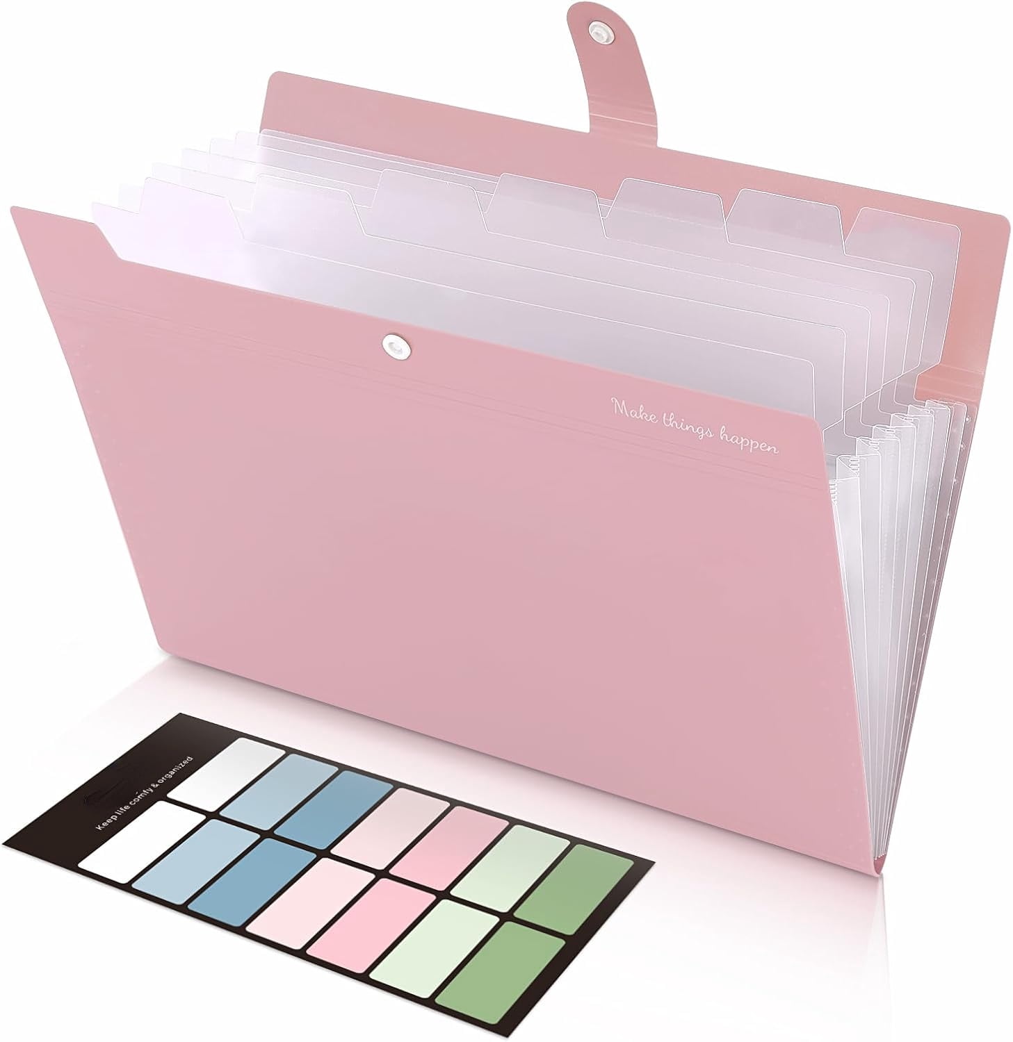 PrimeCook Shop 8 Pockets Expanding File Folders, Accordion Folders ...