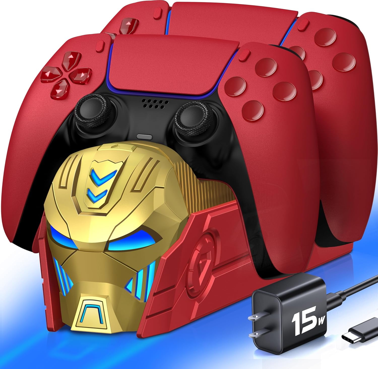 PrimeCook Shop Charger Station for PlayStation 5 Dual Controllers-Fast ...