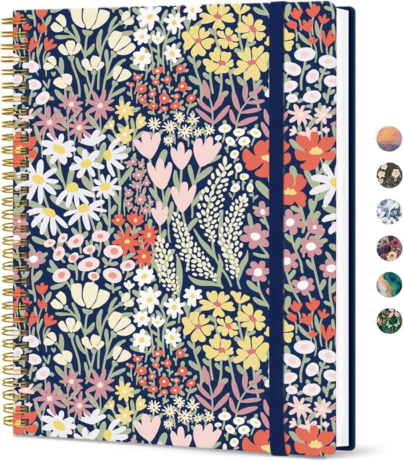 PrimeCook Shop Spiral Lined Notebook, 8.5
