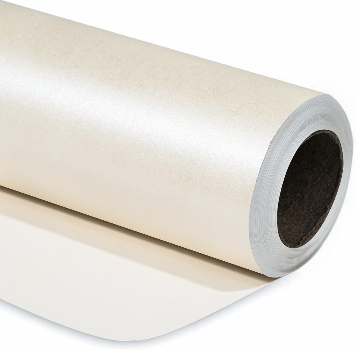 PrimeCook Shop Off White Matte Wrapping Paper - Solid Color Pearly ...