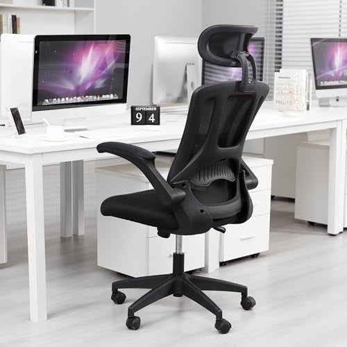 PrimeZone Ergonomic Office Desk Chair - Computer Chair with Adjustable ...