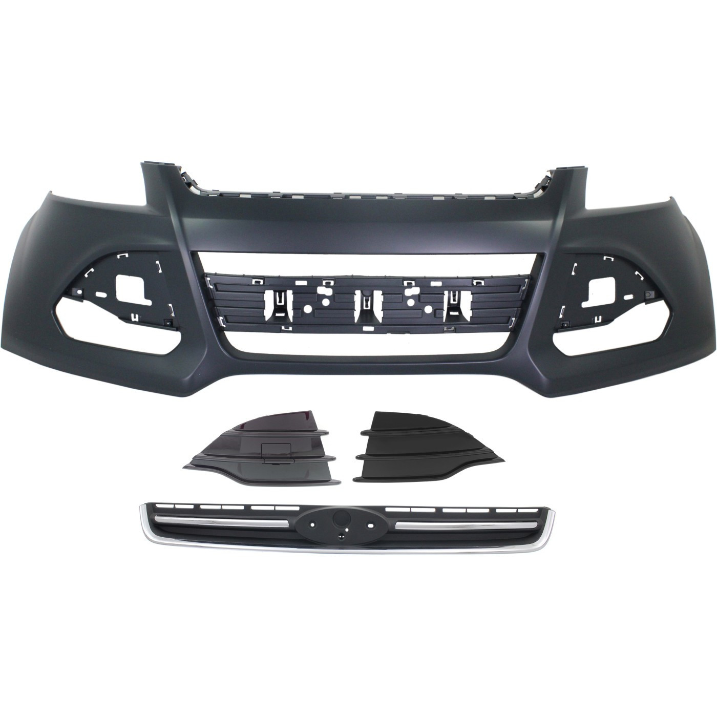 Primed Bumper Cover Kit for 2013-2016 for Ford for Escape Sel ...