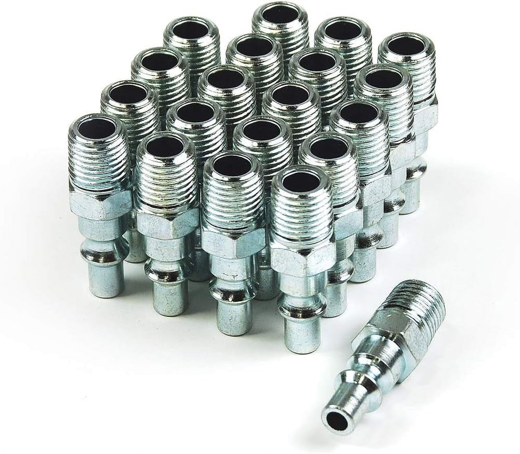 Primefit AP1414MS-B25-P (25-Pack) ARO Plug Steel 1/4-Inch x 1/4-Inch ...