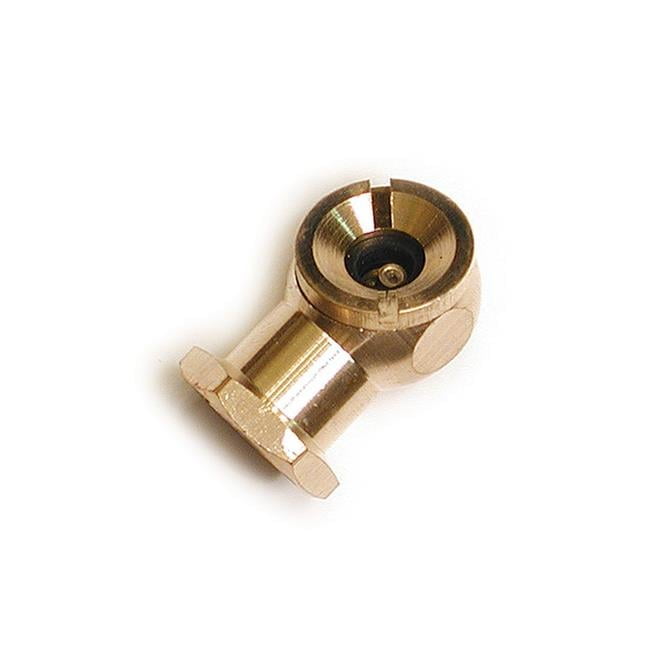 Primefit C1002B Solid Brass Air Chuck with Female Ball Foot Style, .25 ...