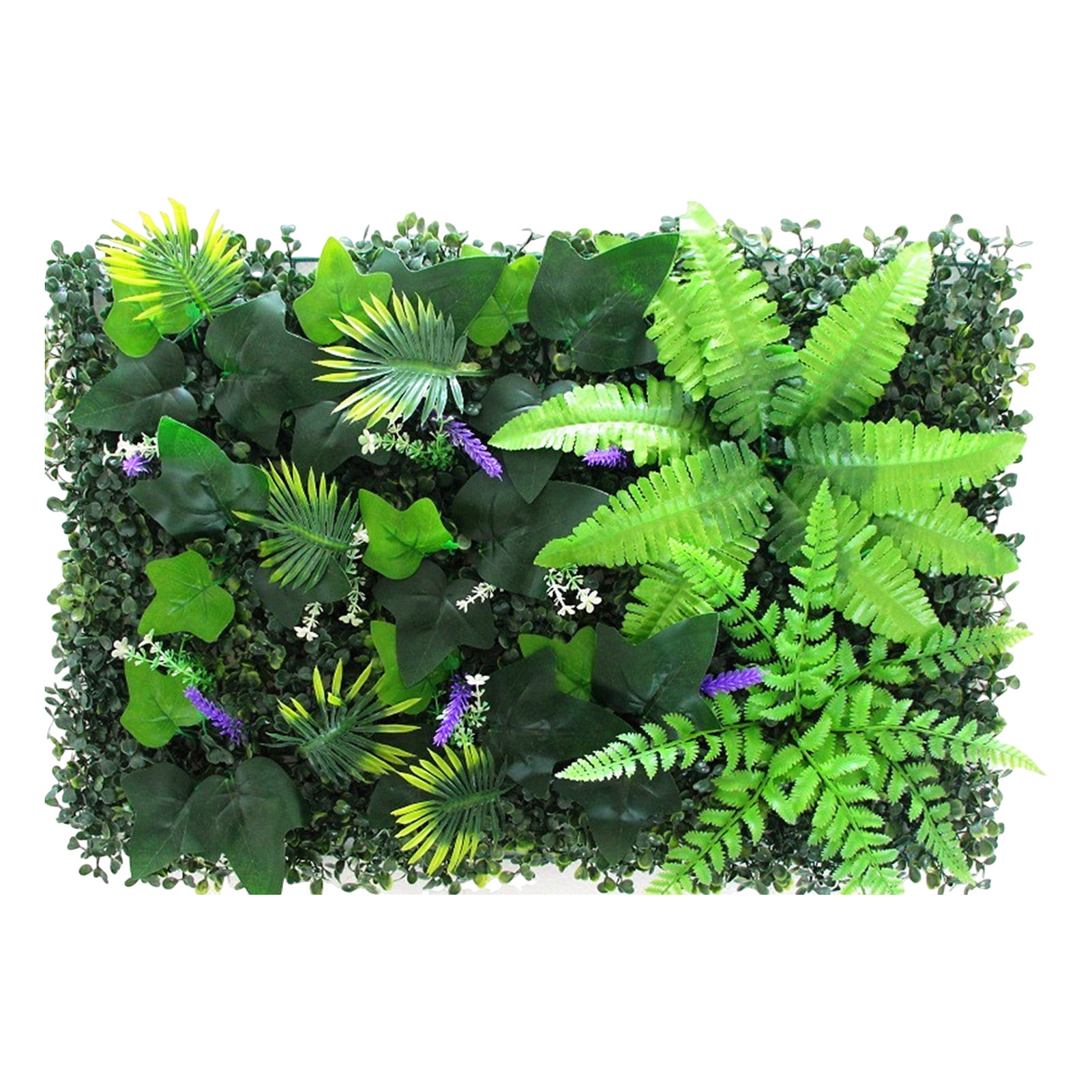 Primegos 40x60CM Artificial Plants Wall Panel Realistic Fake Greenery ...