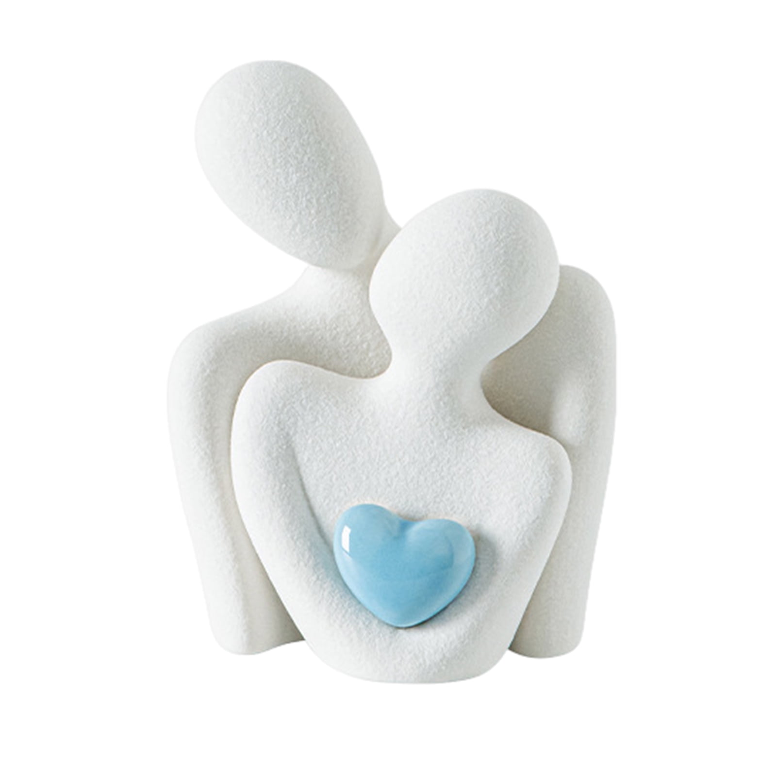 Primegos Ceramic Couple Hug Love Statue Mini Hugging Couple Sculpture ...