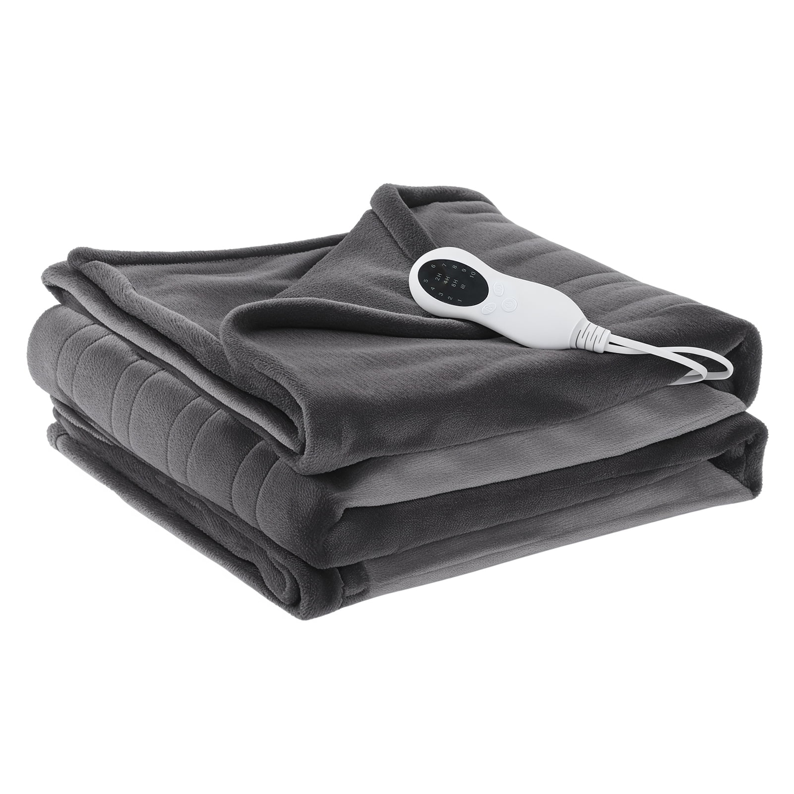 Primegos Dual Sided Flannel Electric Heating Blanket 10 Levels ...