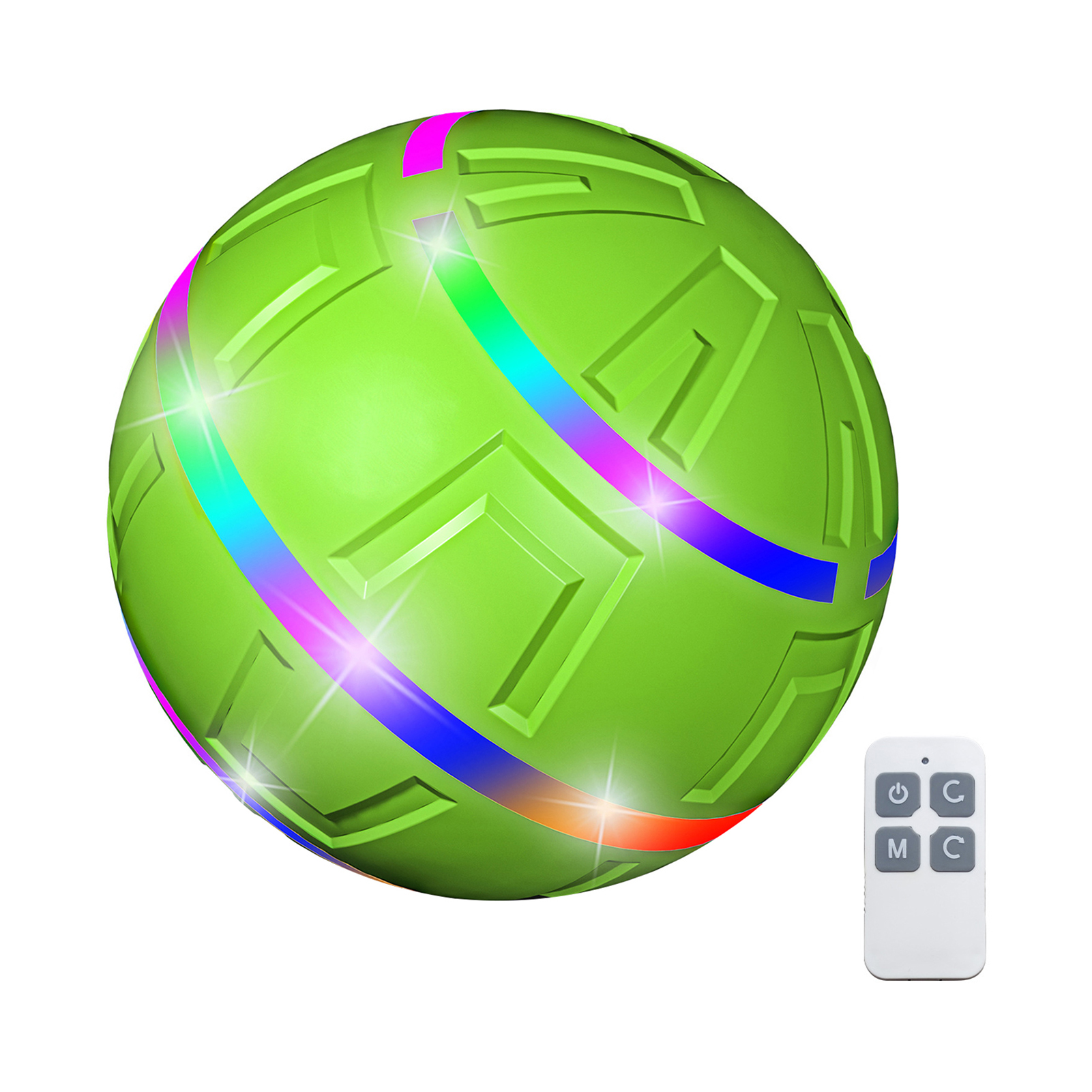 Primegos Interactive Dog Ball Toy Smart Bouncing And Moving Ball Dog ...