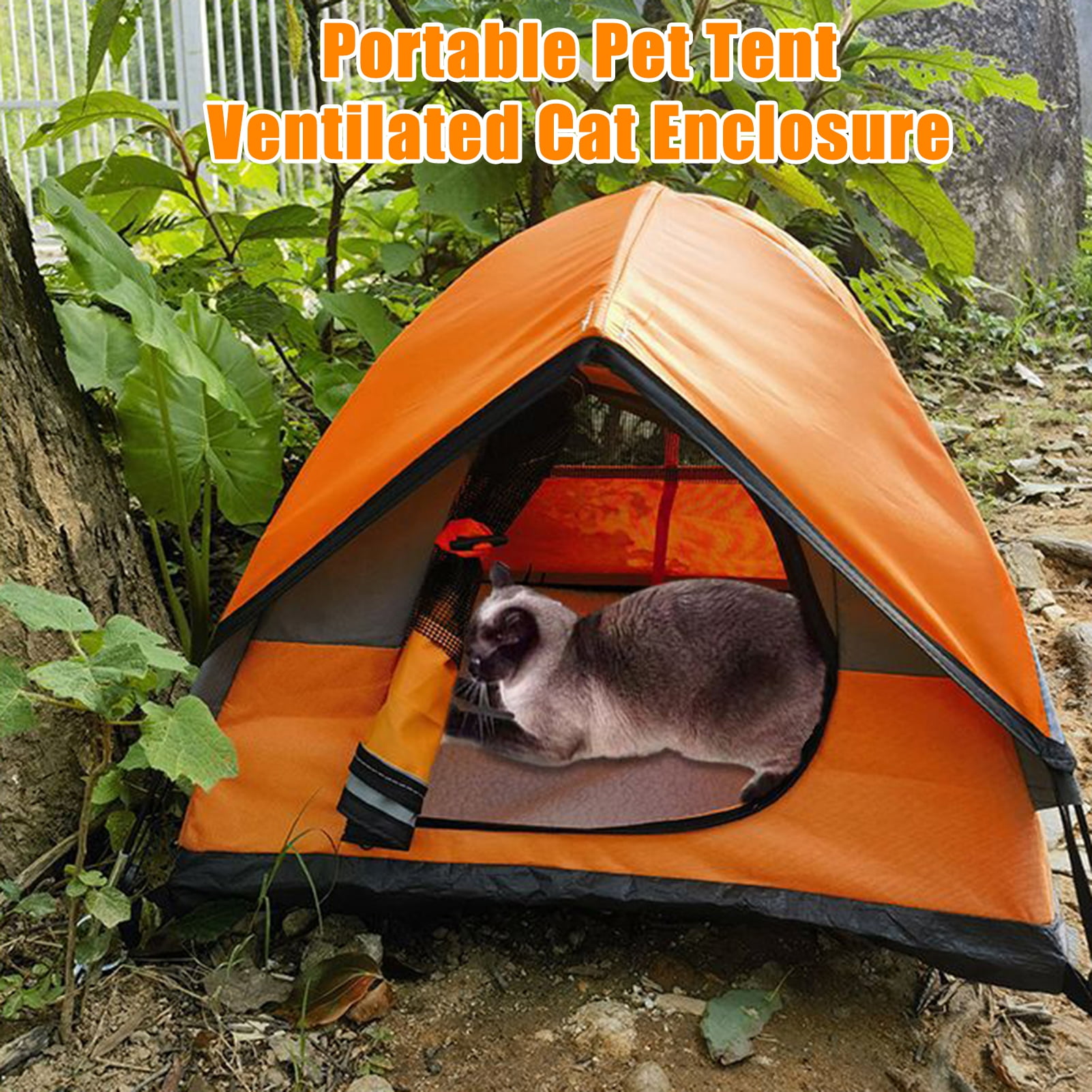 Primegos Mini Cat Tent Folding Cat House ,Outdoor Pet Cave Nest ...