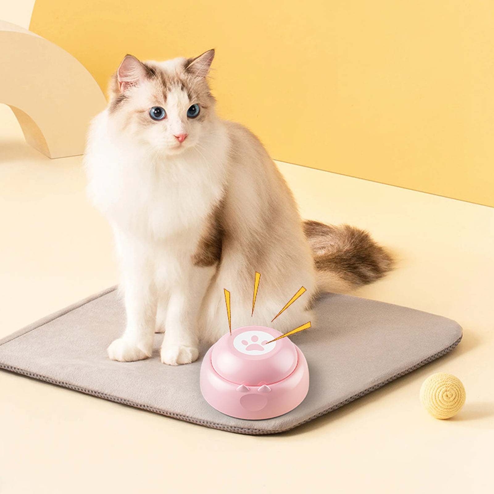 Primegos Pet ButtonToy for Communication Voice Recording Button for Dog ...