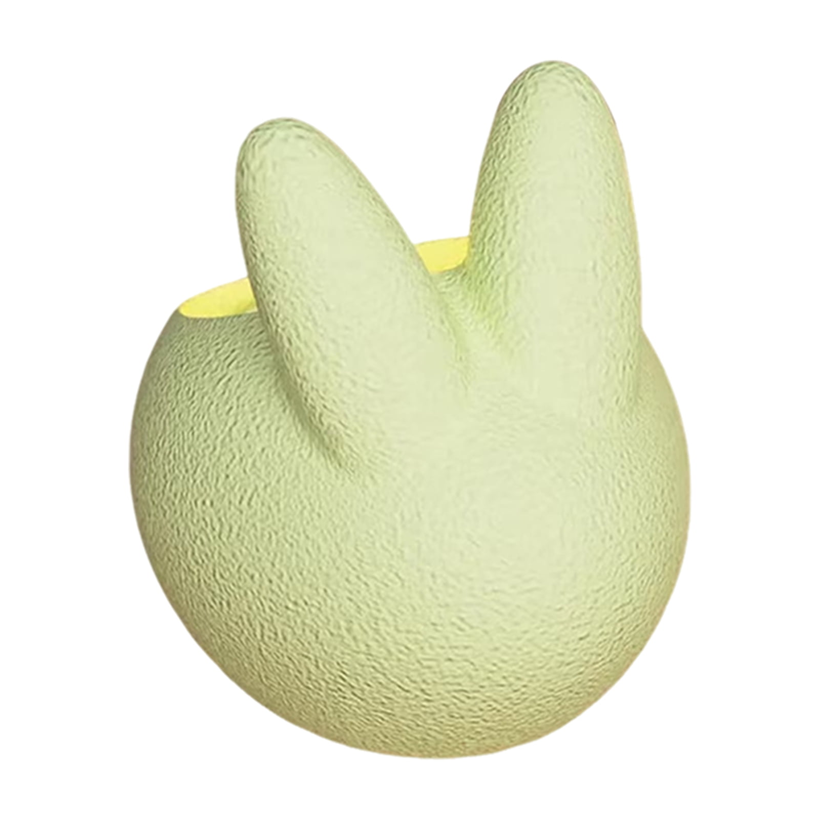 Primegos Rabbit Candle Holder Handmade Resin Bunny Candlestick Desktop ...