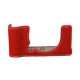 Primegos X-E5 Camera Half-Body Case Faux Leather Camera Protection ...