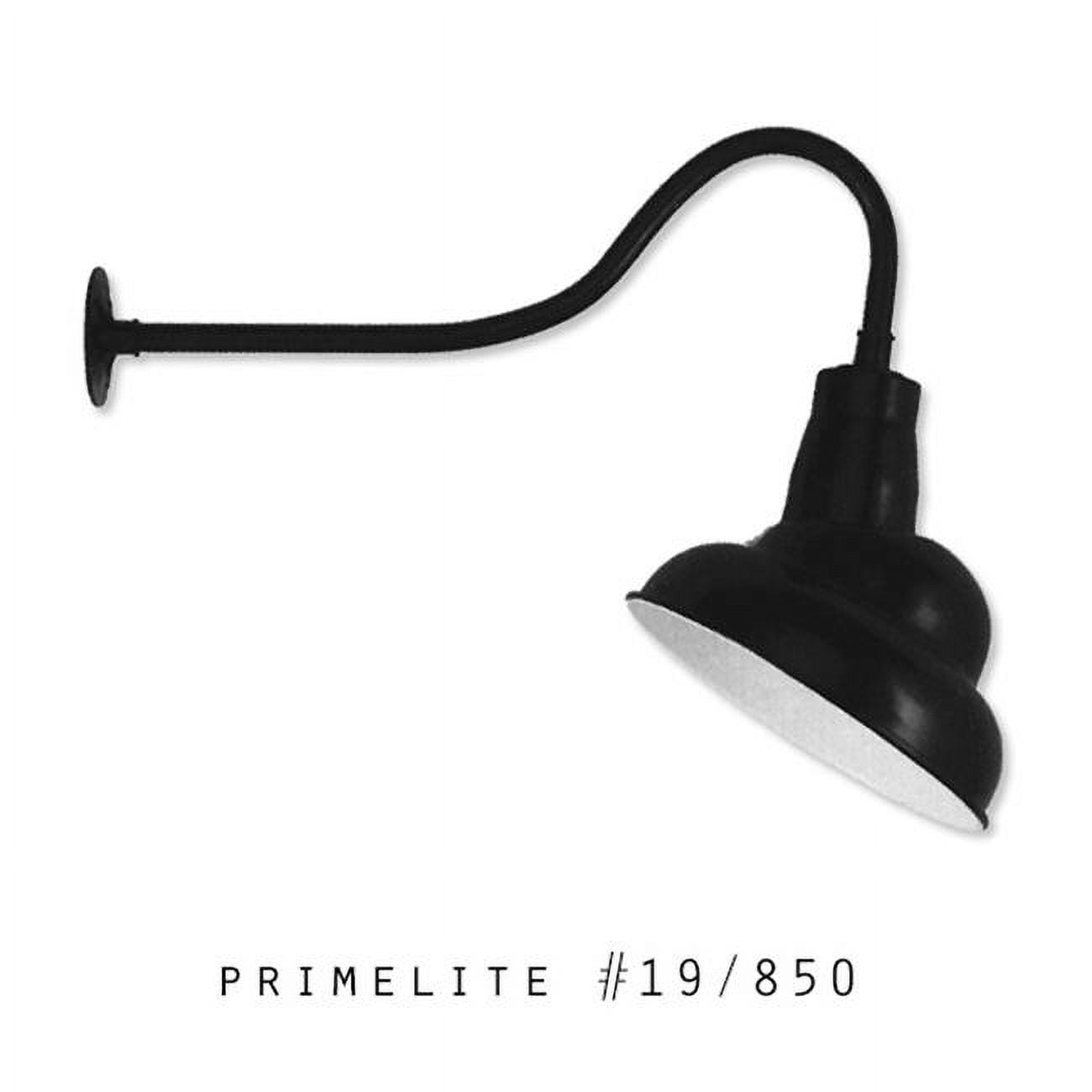 Primelite 19-850 12 in. Angle Shade On Standard Gooseneck Sign Light ...