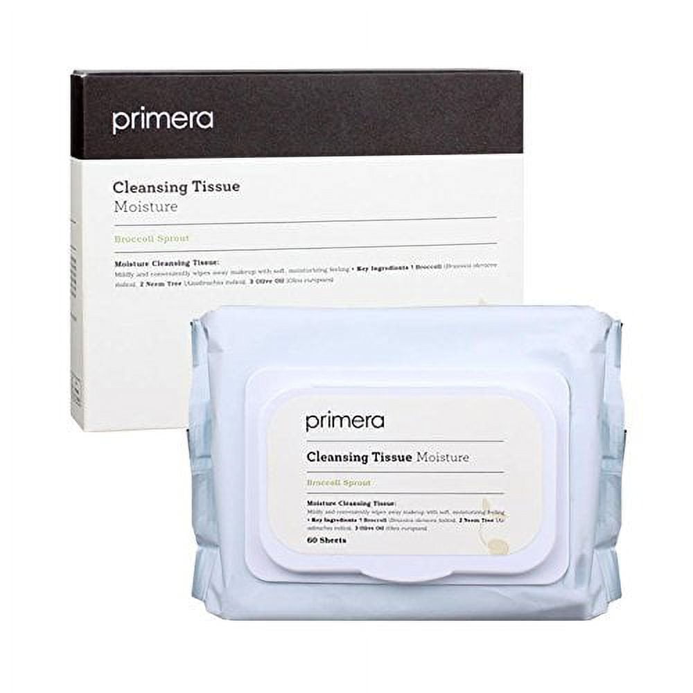 Primera Moisture Cleansing Tissue MMF7 300g 60 sheets - Walmart.com