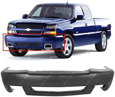 - Primered, Front Bumper Cover Fascia for 2003-2007 Chevy Silverado ...