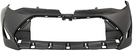 - Primered, Front Bumper Cover Fascia for 2017 2018 2019 Toyota Corolla ...