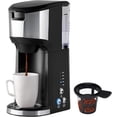 Primero Basics Single Serve Coffee Maker, K Cup and Ground Coffee ...