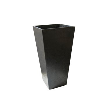 "Tusco Large 30"" Rolled Rim Plastic Outdoor Planter, Terra Cotta ...
