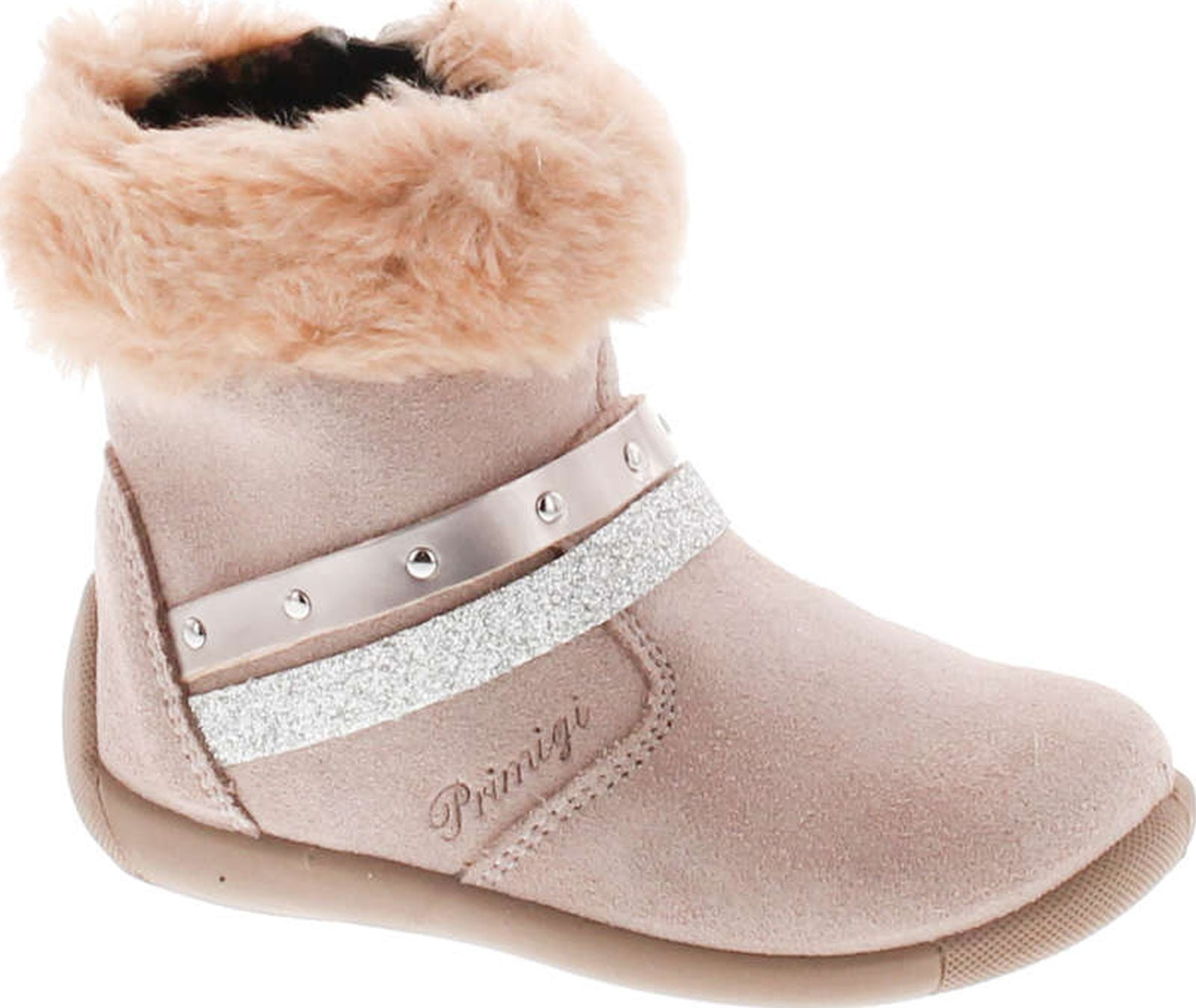 Primigi Girls 8520 Designer Fashion Fur Trimmed Booties - Walmart.com