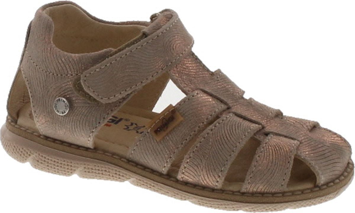 Primigi Girls Leather Protective Toe and Closed Back Fashion Sandals ...