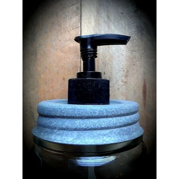 Primitive Mason Jar Soap Dispenser Pump Kit ~ Farmhouse Kitchen Bath ...