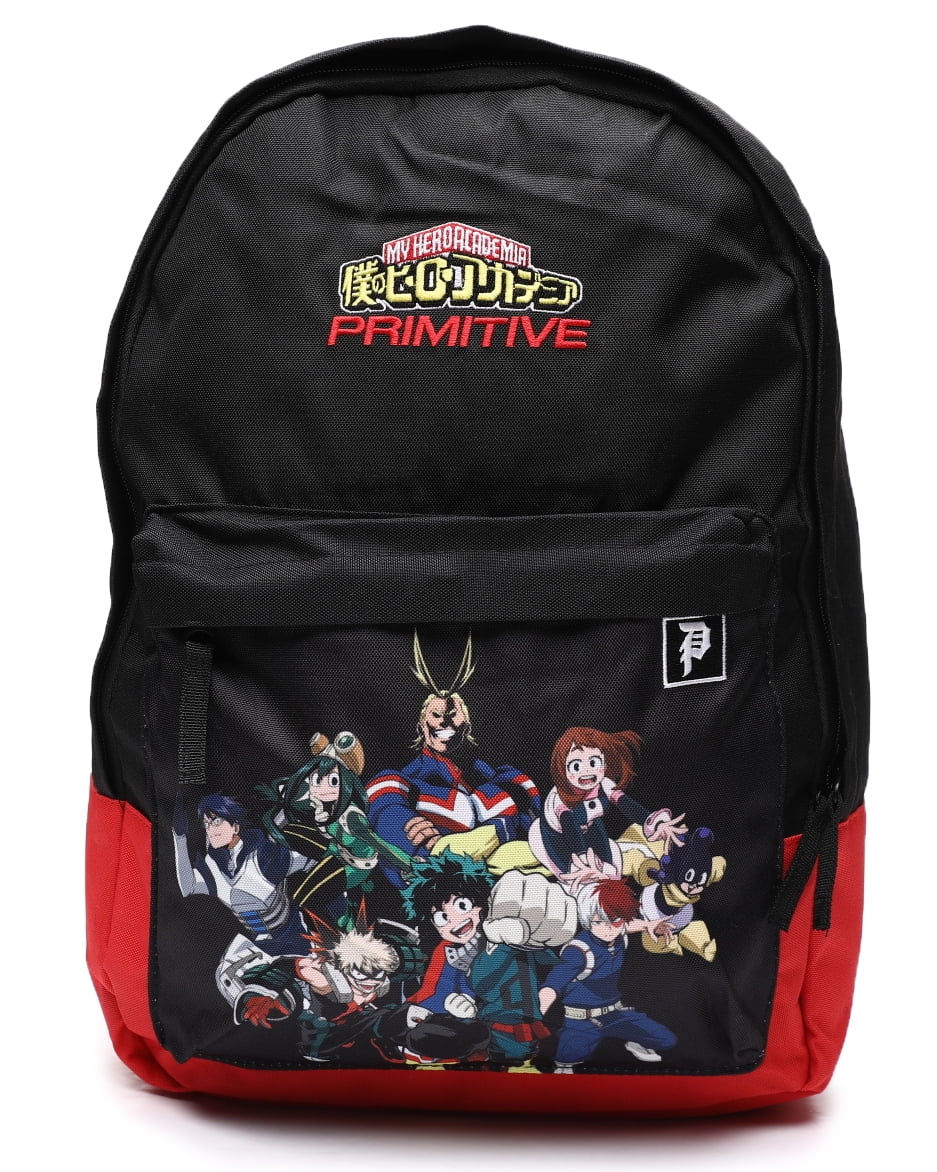 Primitive Skateboarding X My Hero Academia Japanese Anime Backpack Bag ...