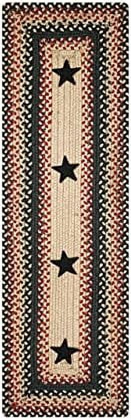 Primitive Star Gloucester Premium Jute Braided Stair Tread 8" X 28 ...