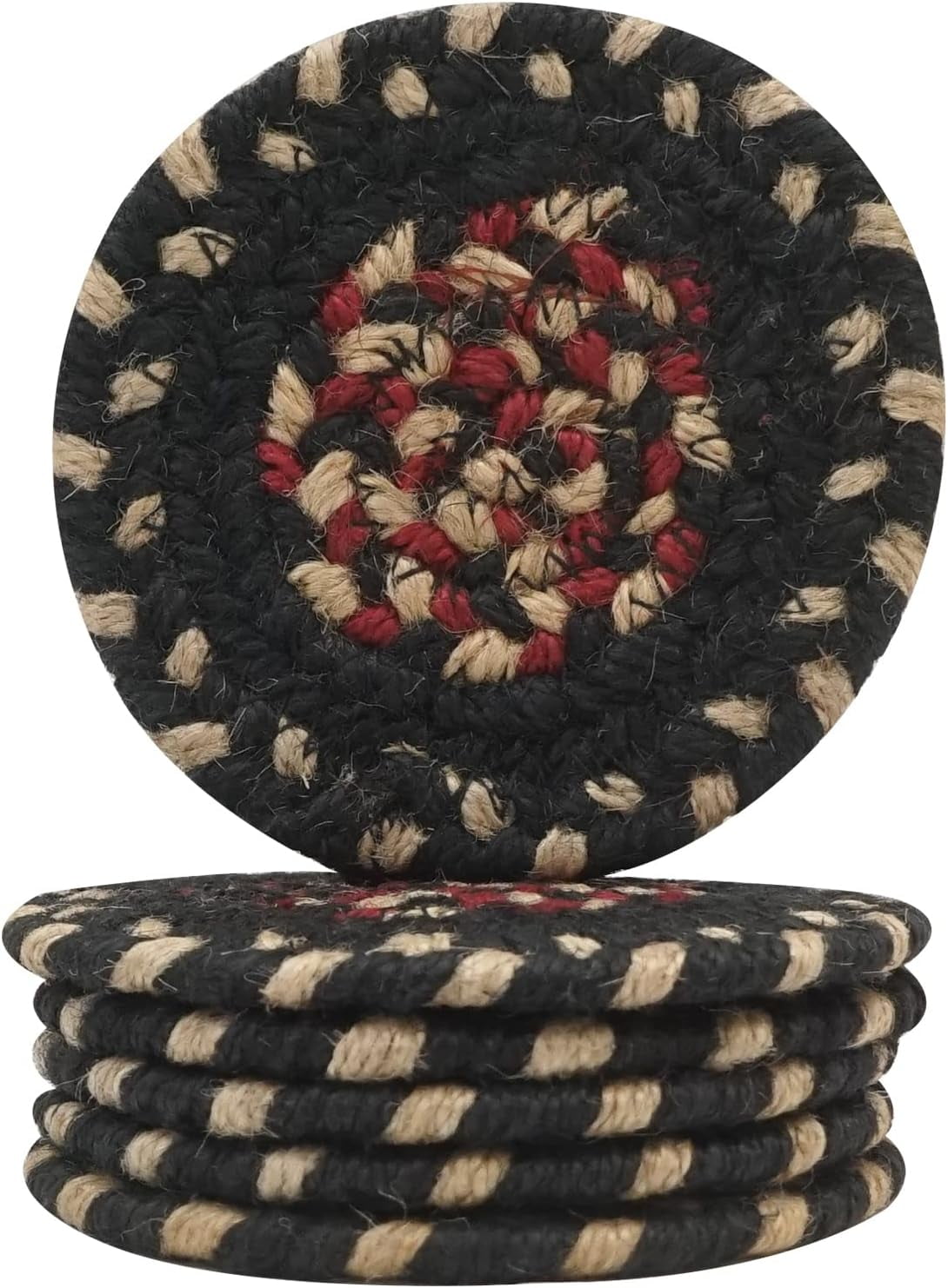 Primitive Star Jute Braided Coasters for Drinks, Absorbent Drink ...