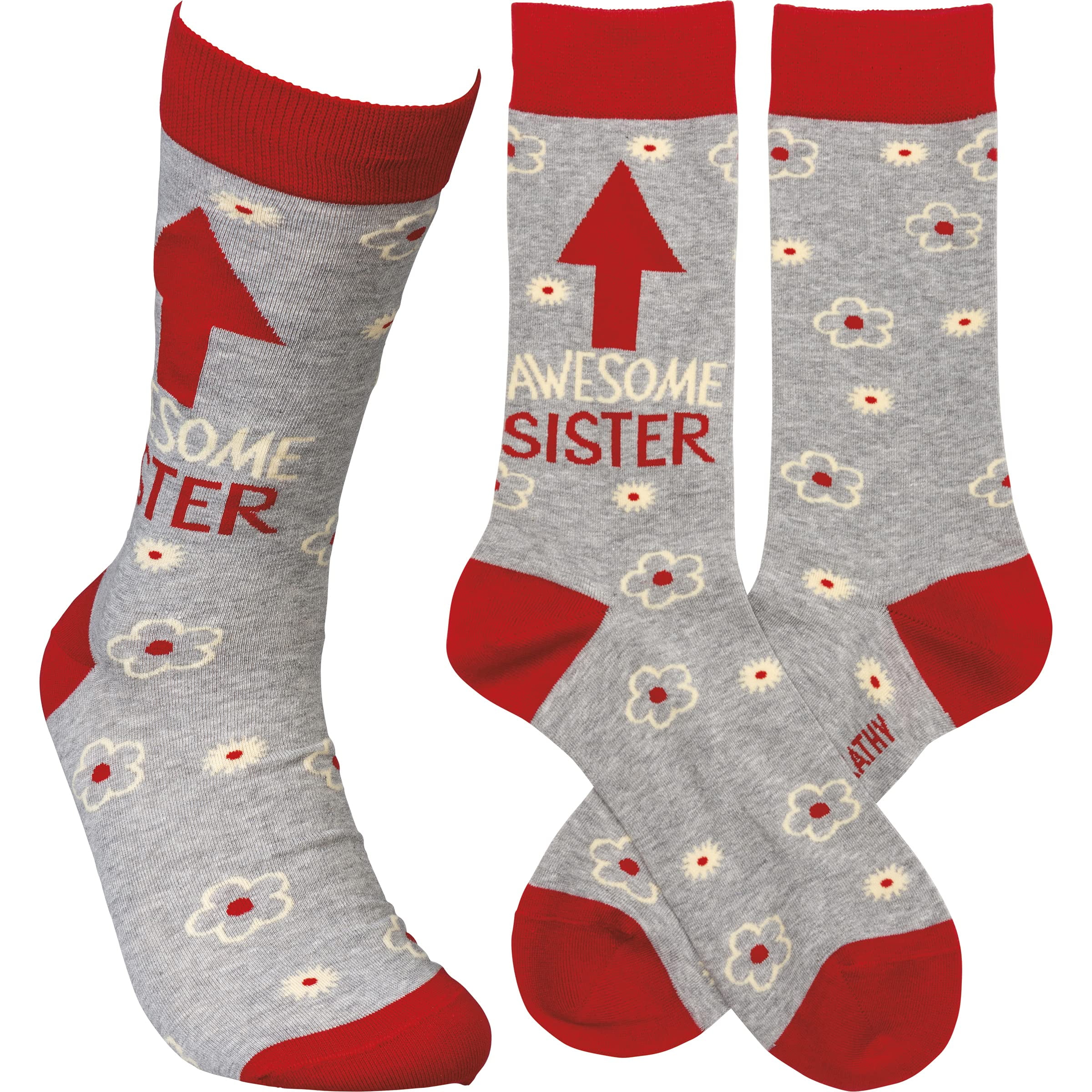 Primitives Socks - Awesome Sister - Walmart.com