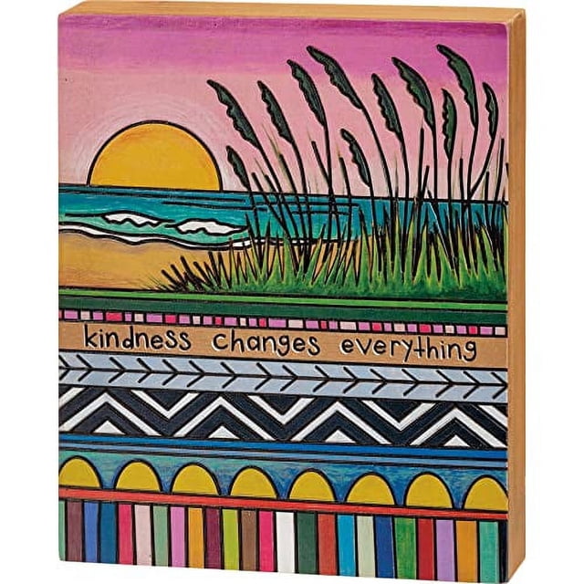 Primitives by Kathy 112813 Kindness Changes Everything Box Sign, 8-inch ...
