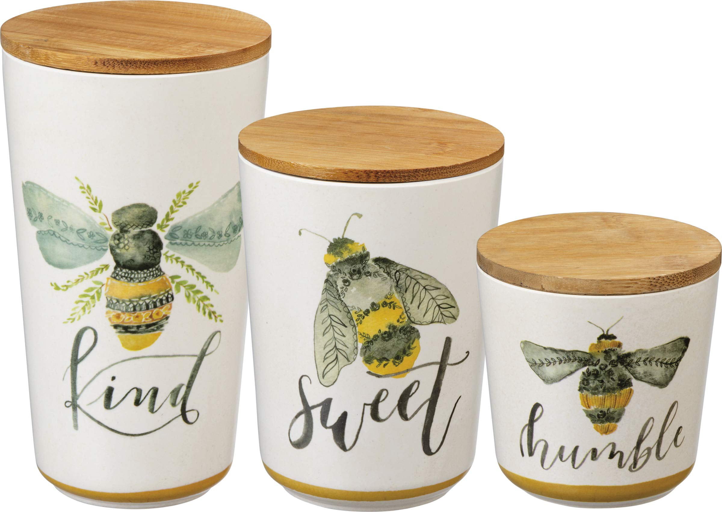 Primitives by Kathy Canister Bees Set - Walmart.com