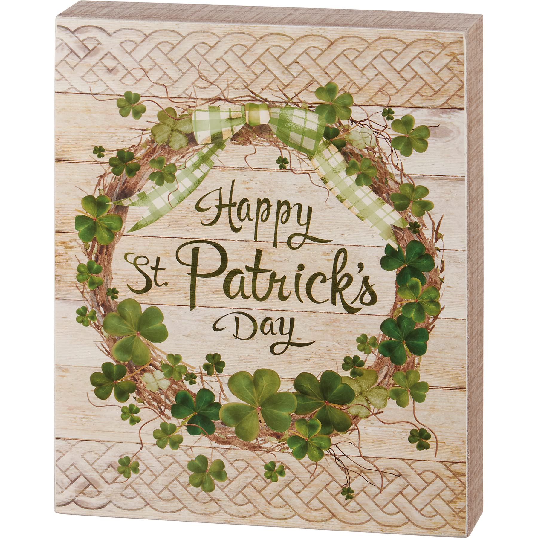 Primitives by Kathy Happy St. Patrick's Day Home D√©cor Sign - Walmart.com