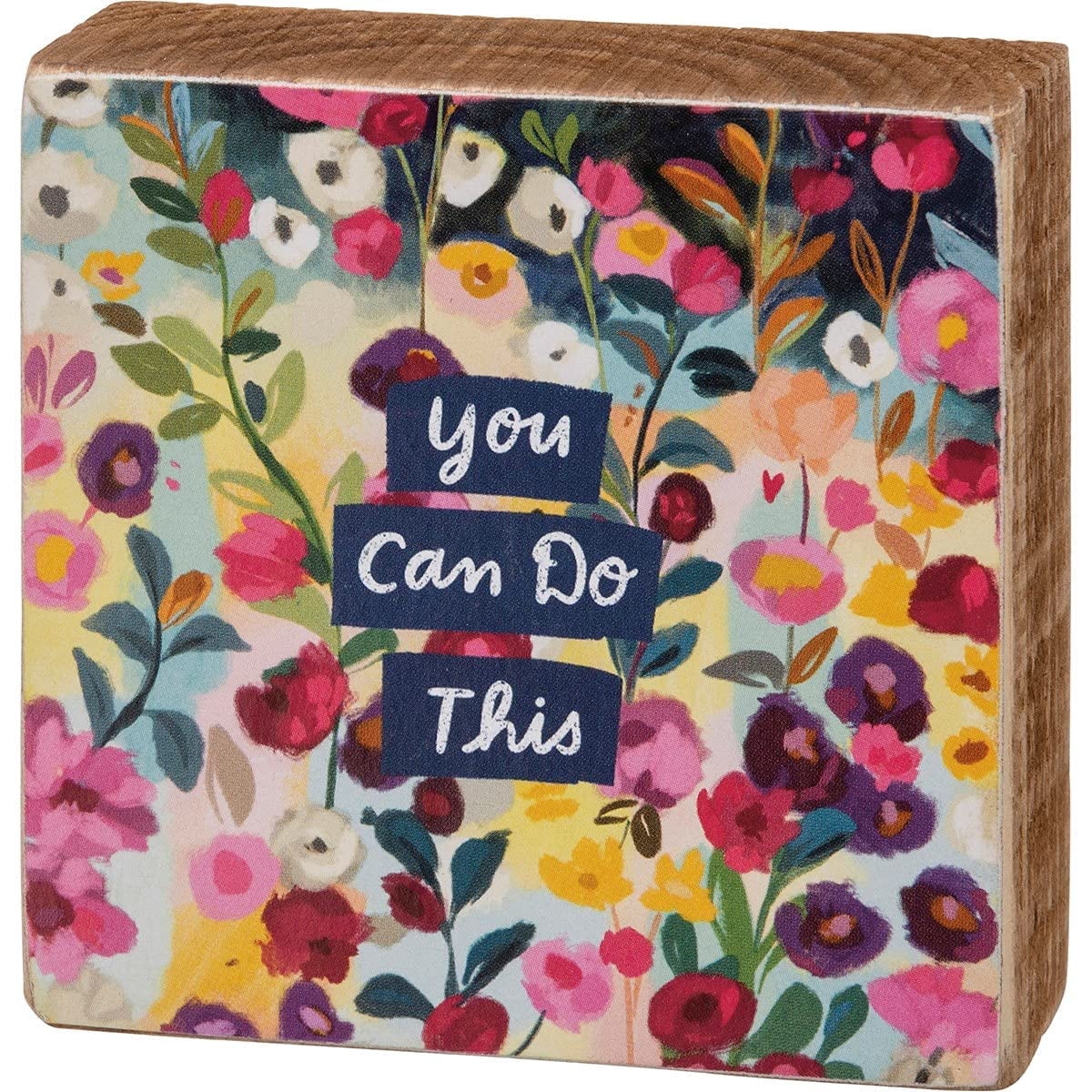 Primitives by Kathy Wooden Decorative Sign, Floral Design ...