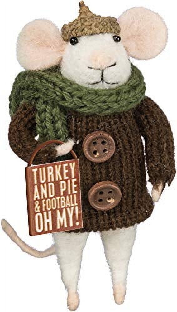 Primitives by Kathy PBK Fall Decor - Turkey and Pie Thanksgiving Mouse ...