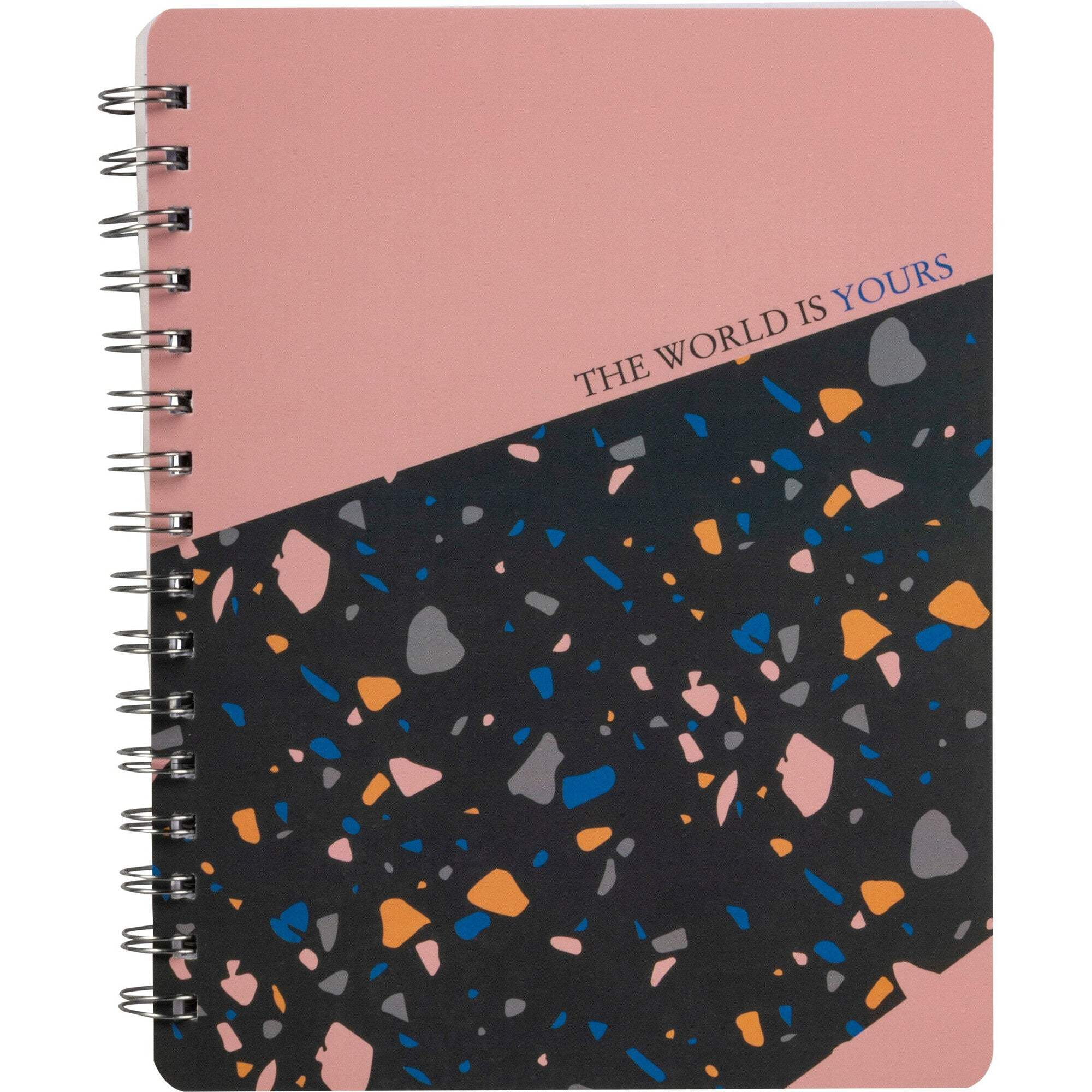 Primitives by Kathy The World Is Yours Spiral Notebook in Colorful ...