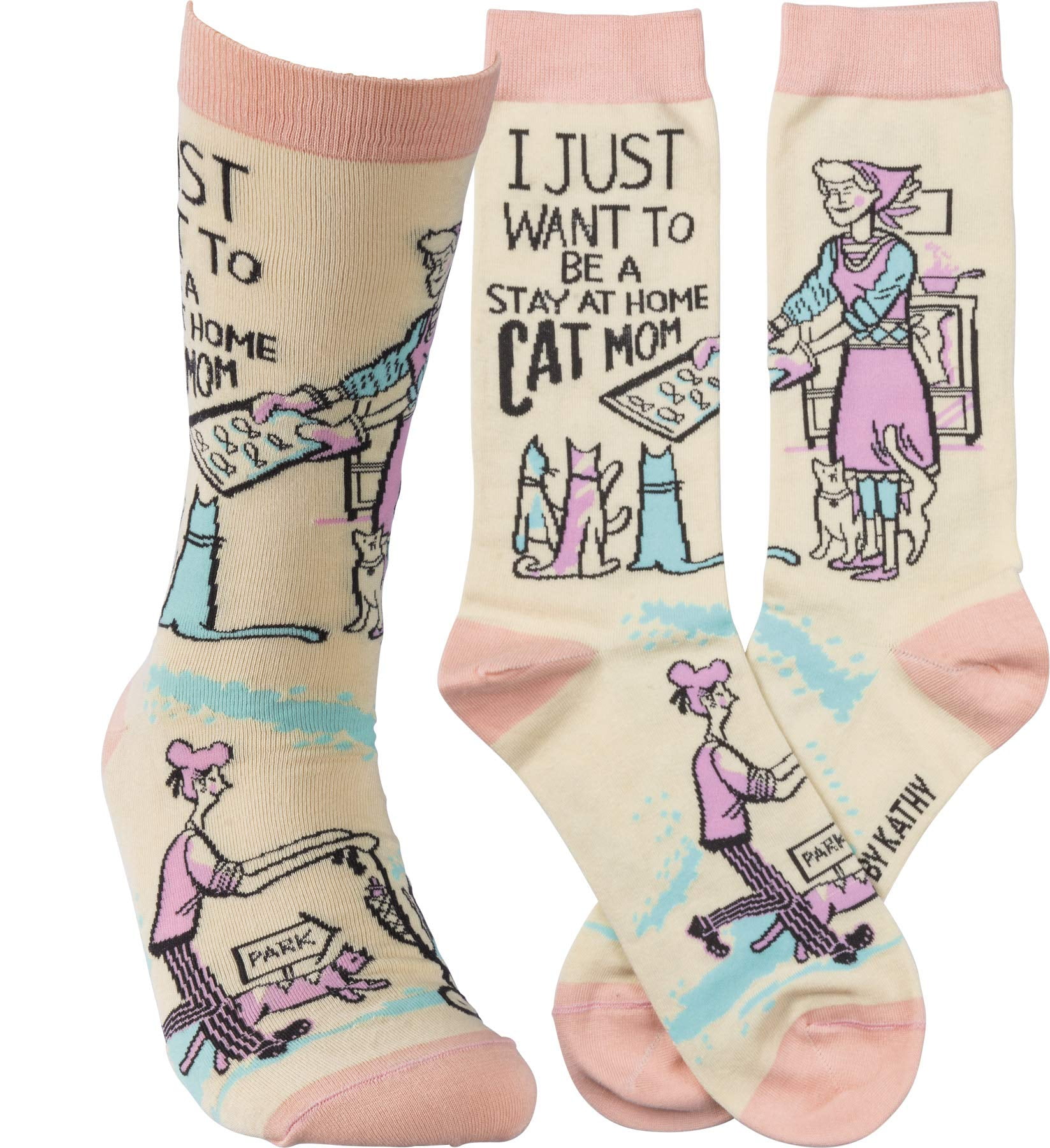 Primitives by Kathy Cat Mom Socks - Walmart.com