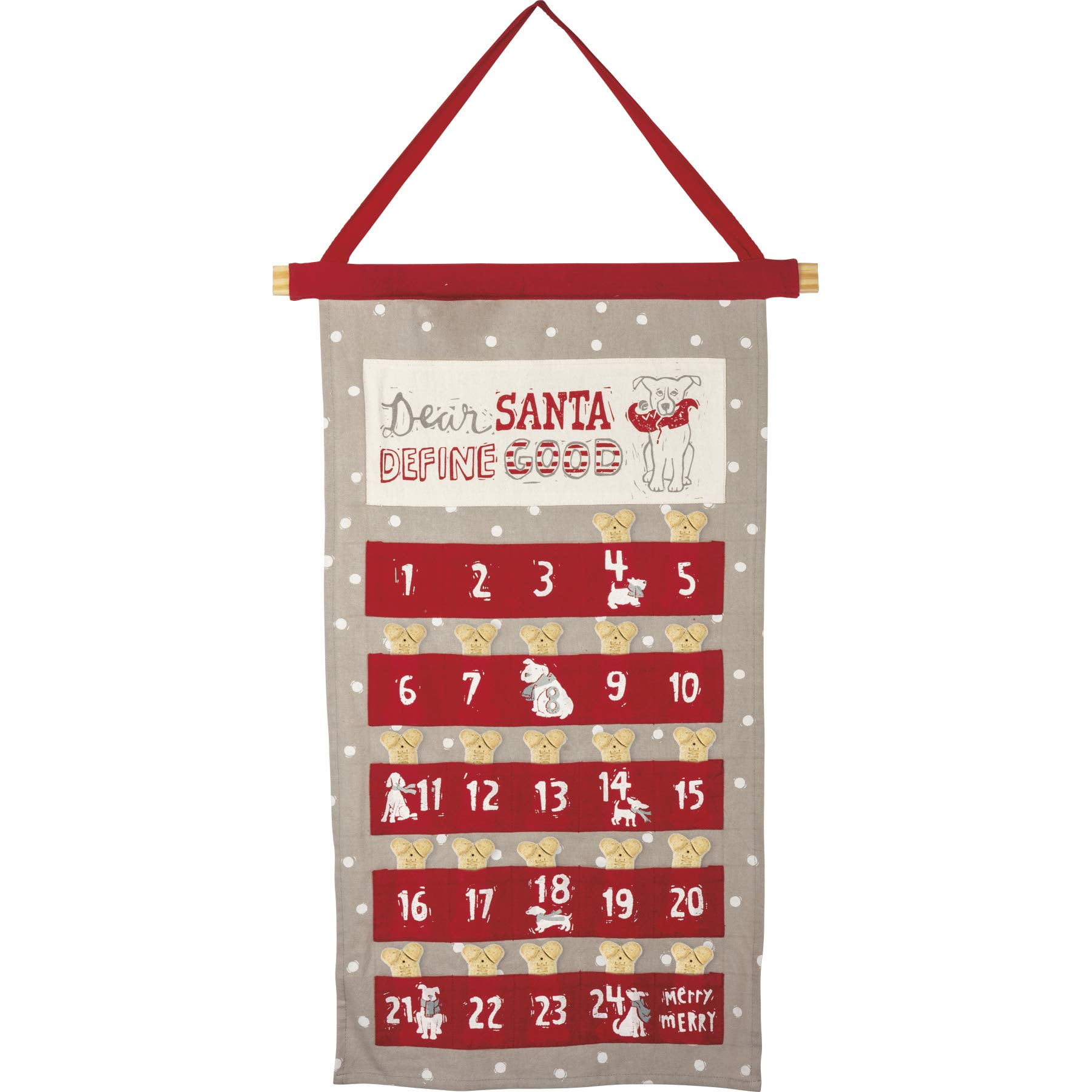 Primitives by Kathy Wall Countdown - Dear Santa Define Good - Walmart.com