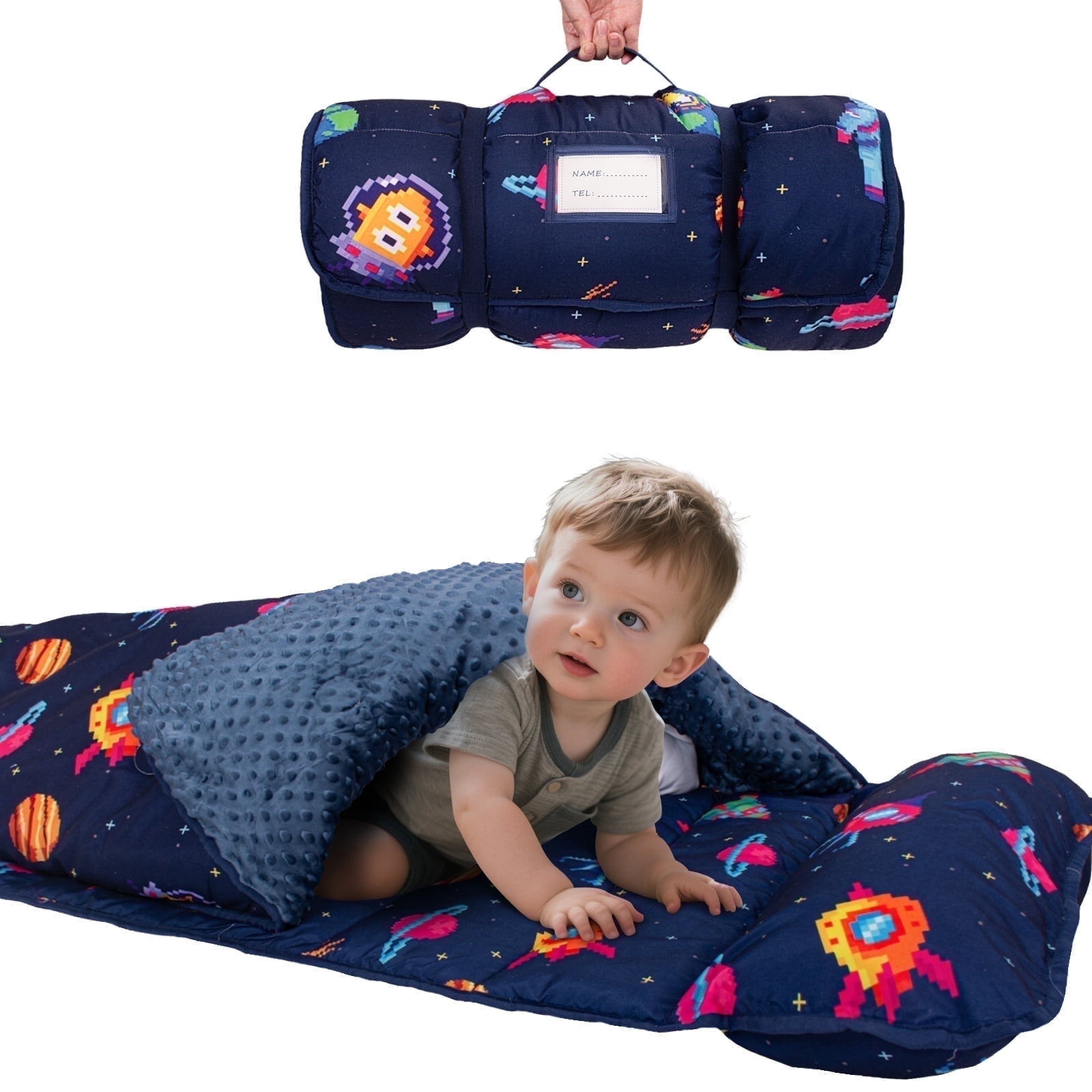 Primlect Nap Mat, 55" x 22", Lightweight Sleeping Bags with Removable ...