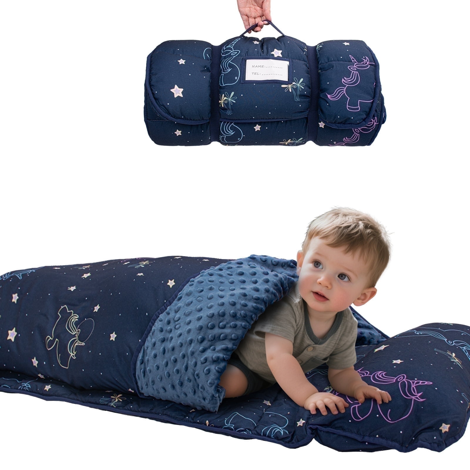 Primlect Nap Mat, 55" x 22" x 2", Thickened Sleeping Bags with ...