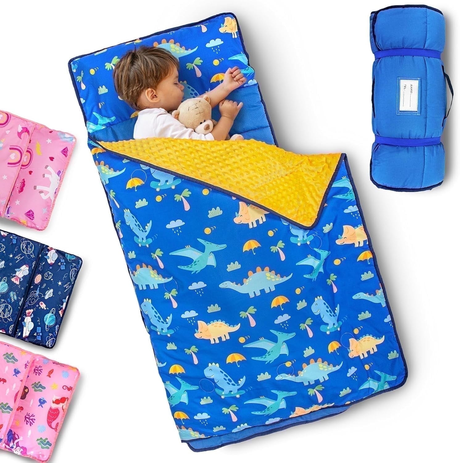 Primlect Nap Mat, 55" x 22", Portable Sleeping Bag with Removable ...