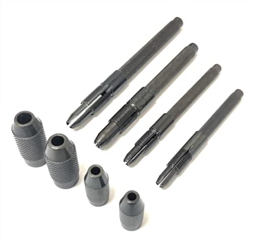 Primmum Quality 4 Piece Pin Vise Set Hand Drill held 4 Sizes Chucks ...