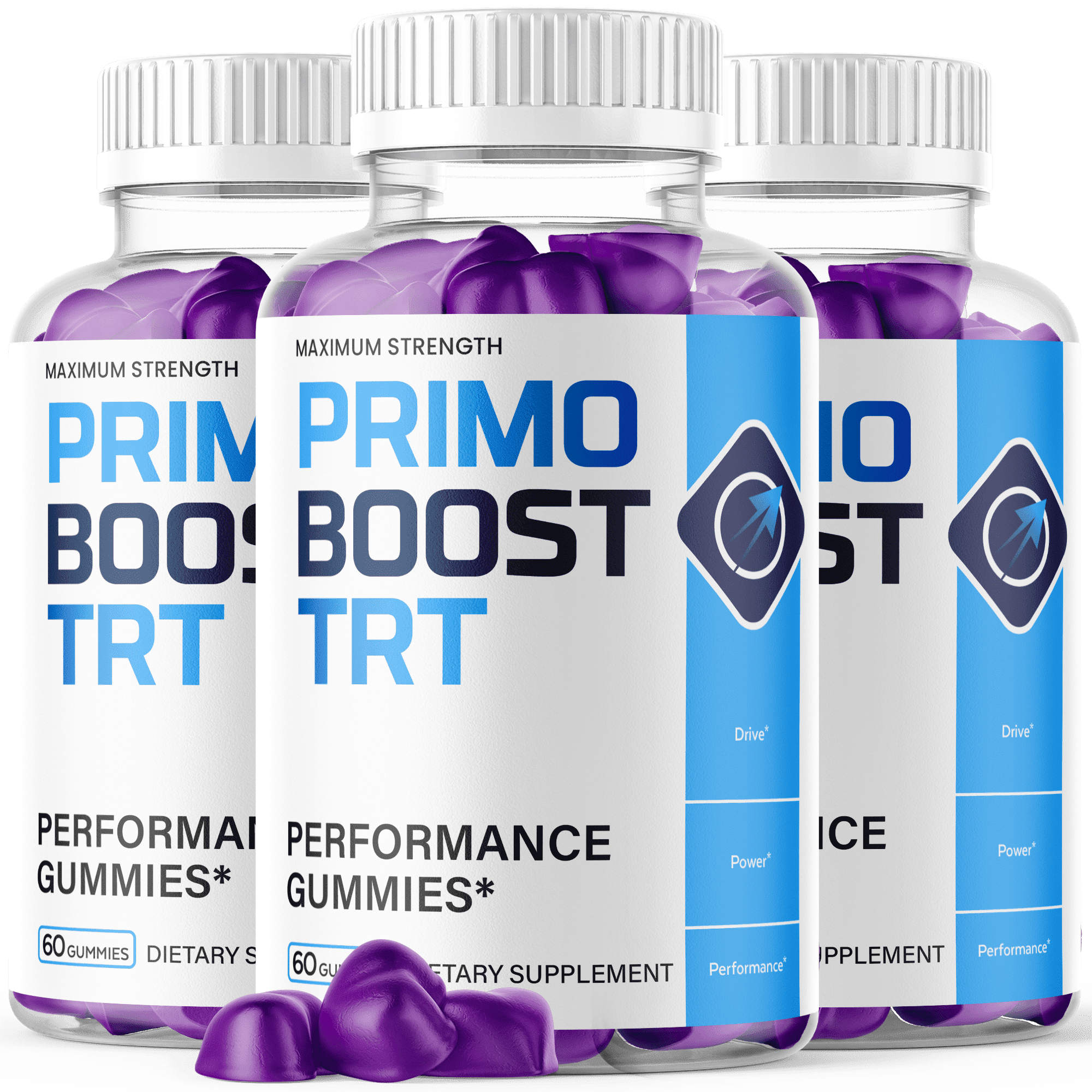 Primo Boost TRT Gummies Advanced Formula All Natural Vitamin Supplement ...