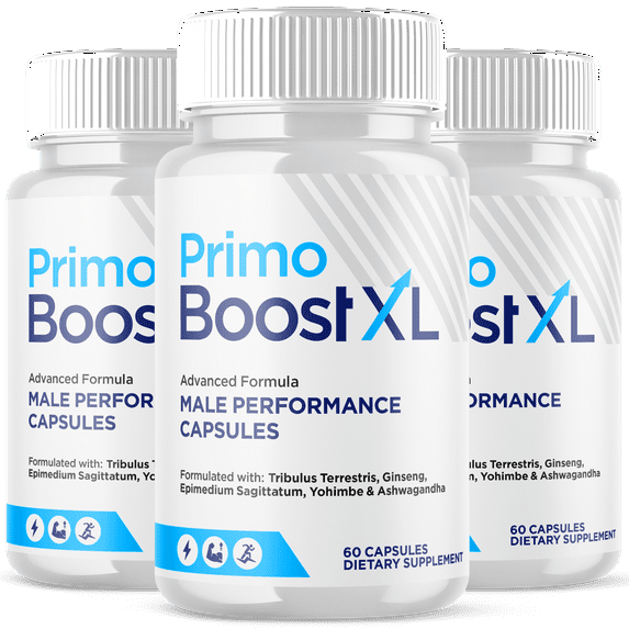 Primo Boost XL Advanced Formula Pills All Natural Vitamin Supplement ...