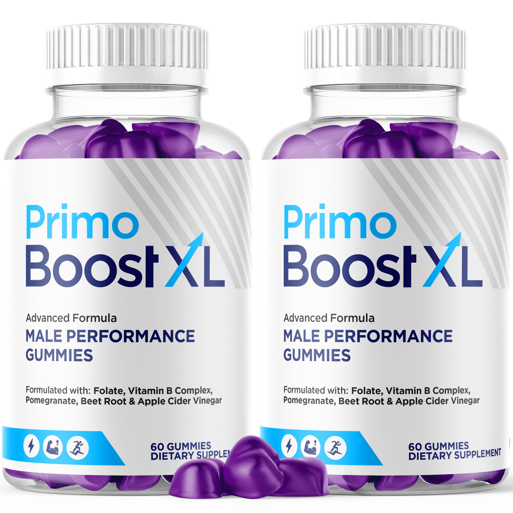 Primo Boost XL Gummies Advanced Formula All Natural Vitamin Supplement ...